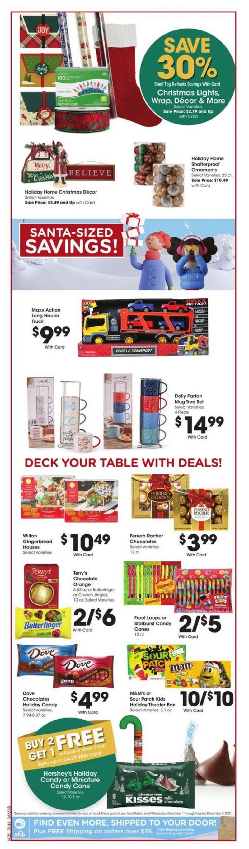 Ralphs Weekly Ad Dec 01 – Dec 07, 2021