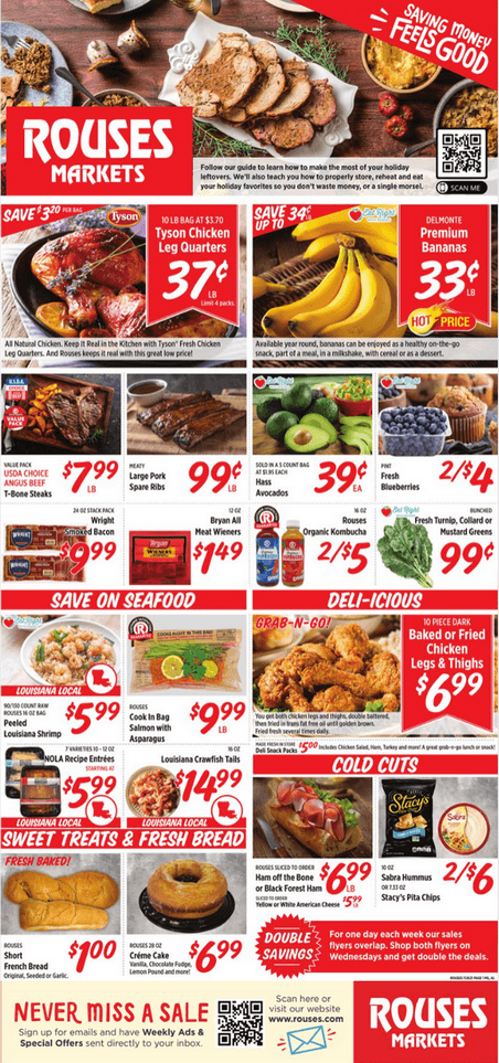 Rouses Weekly Ad Nov 26 – Dec 01, 2021