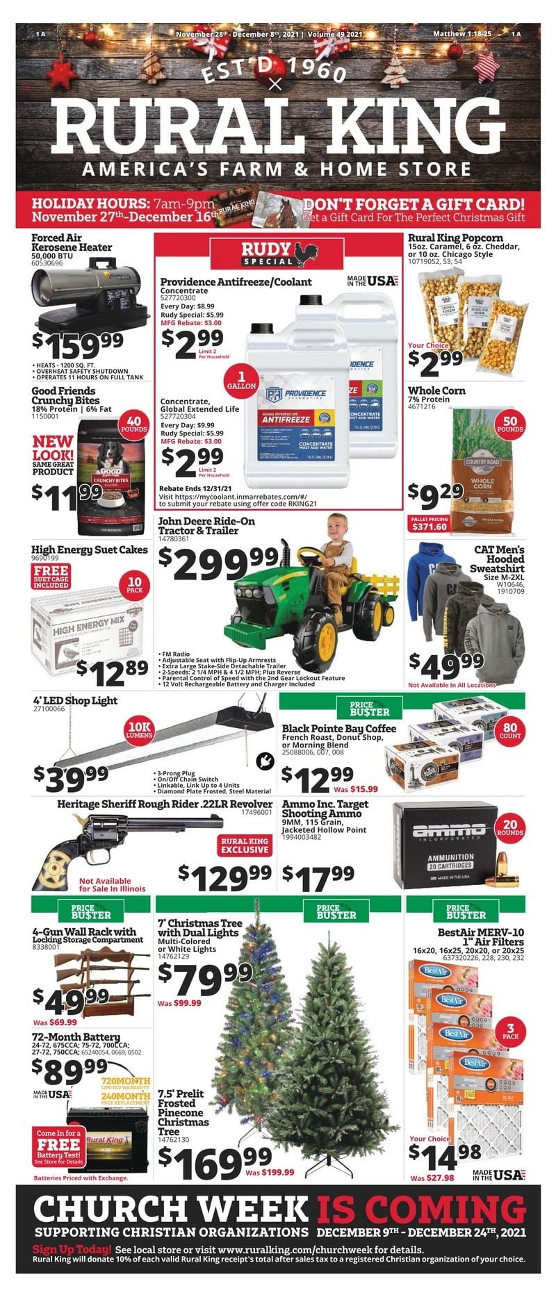 Rural King Weekly Ad Nov 28 – Dec 08, 2021