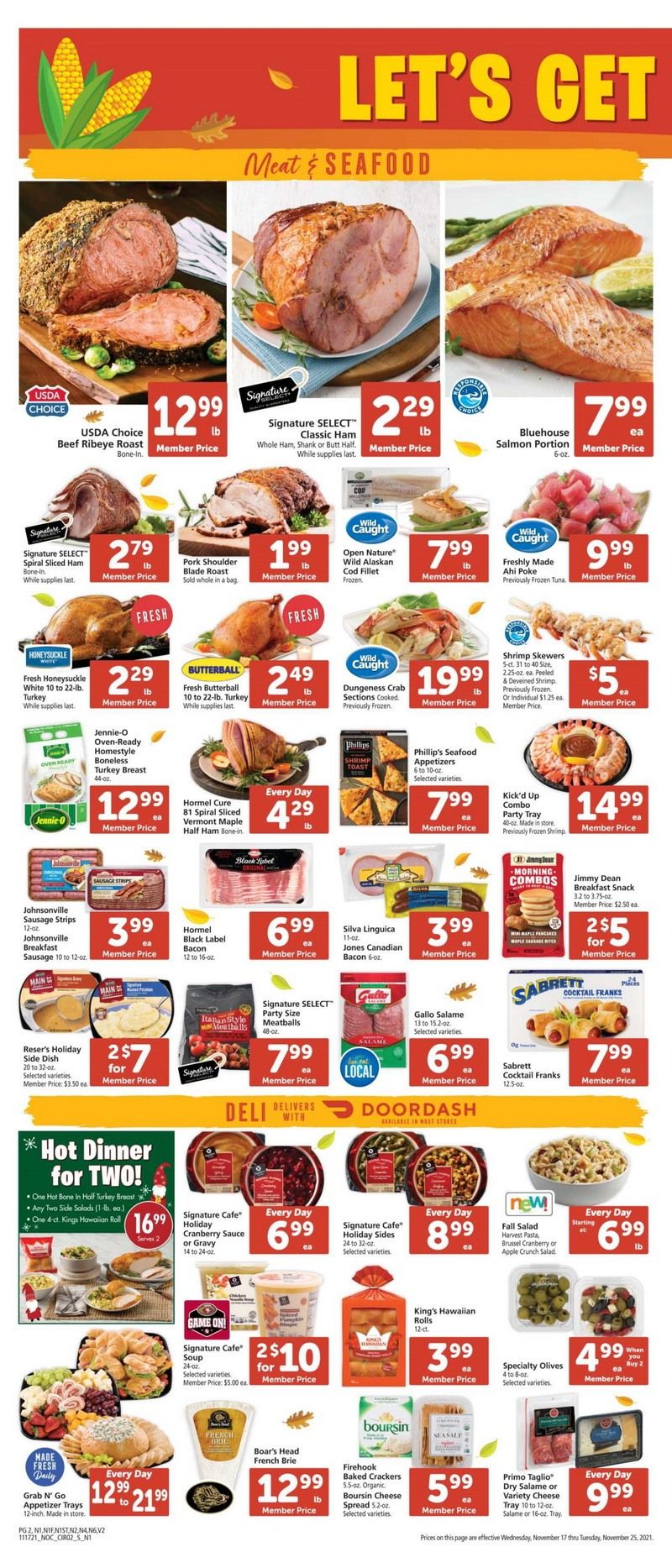 Safeway Weekly Ad Nov 17 – Nov 25, 2021