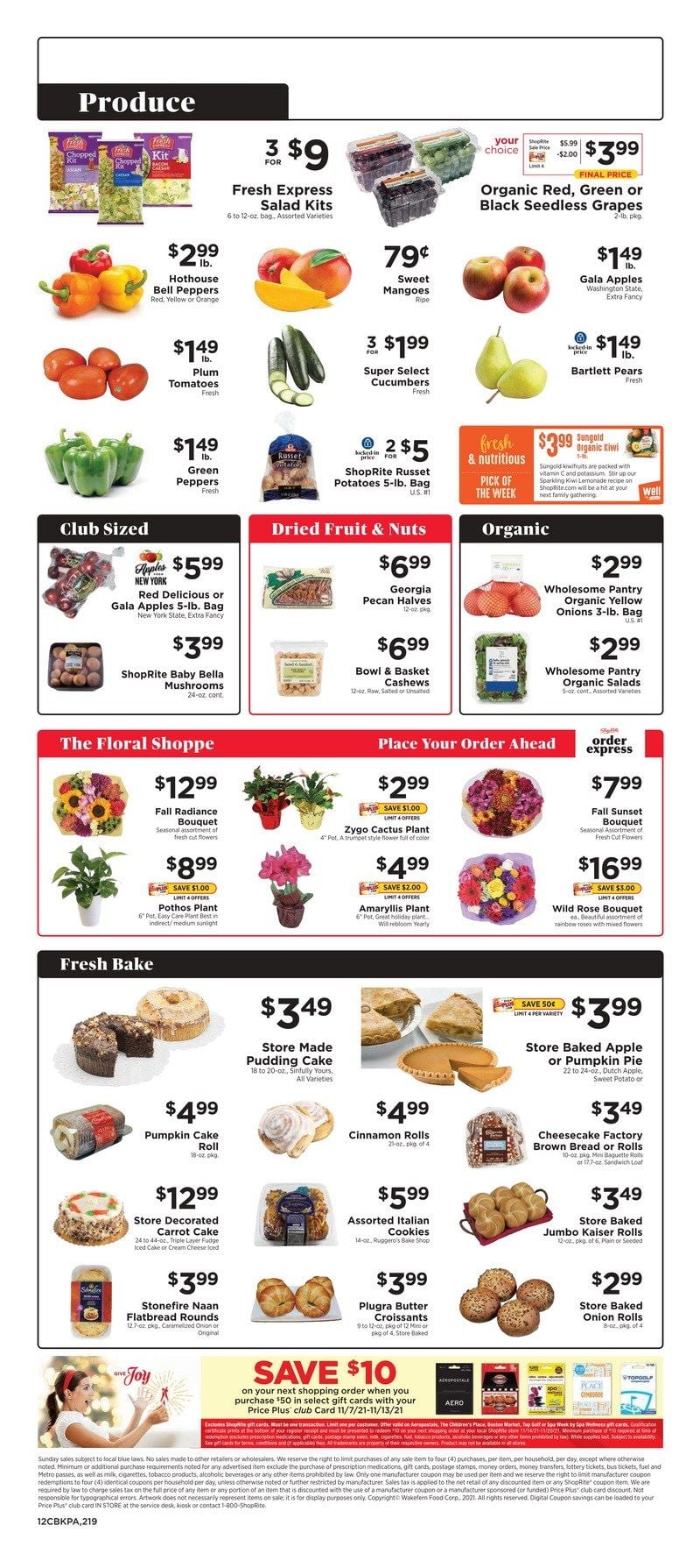 ShopRite Weekly Ad Nov 07 – Nov 13, 2021