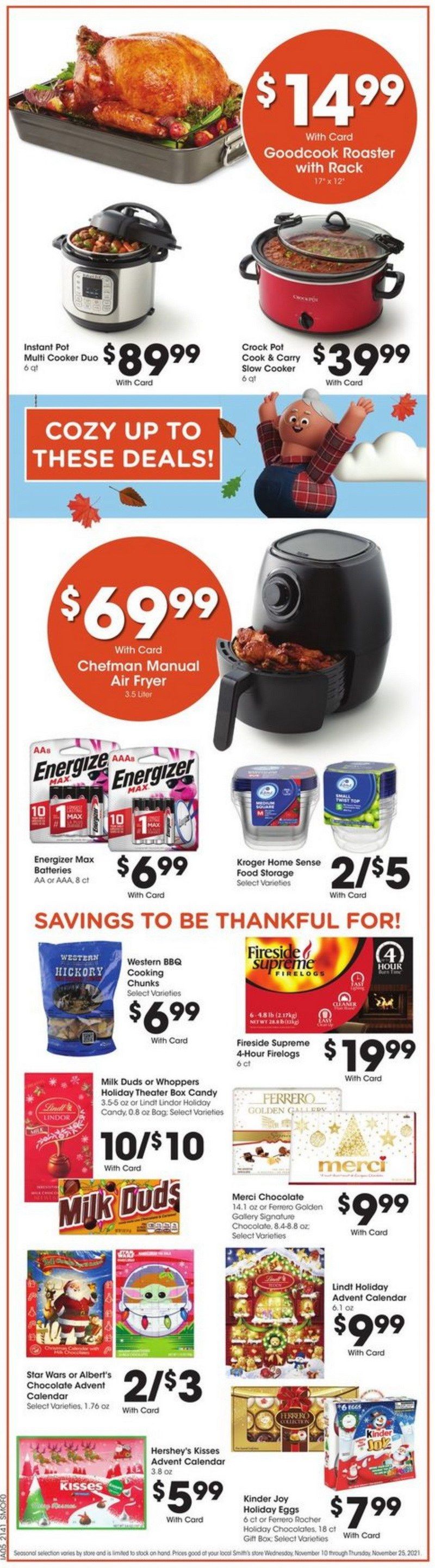 Smith's Food and Drug Weekly Ad Nov 10 – Nov 16, 2021 (Black Friday ...