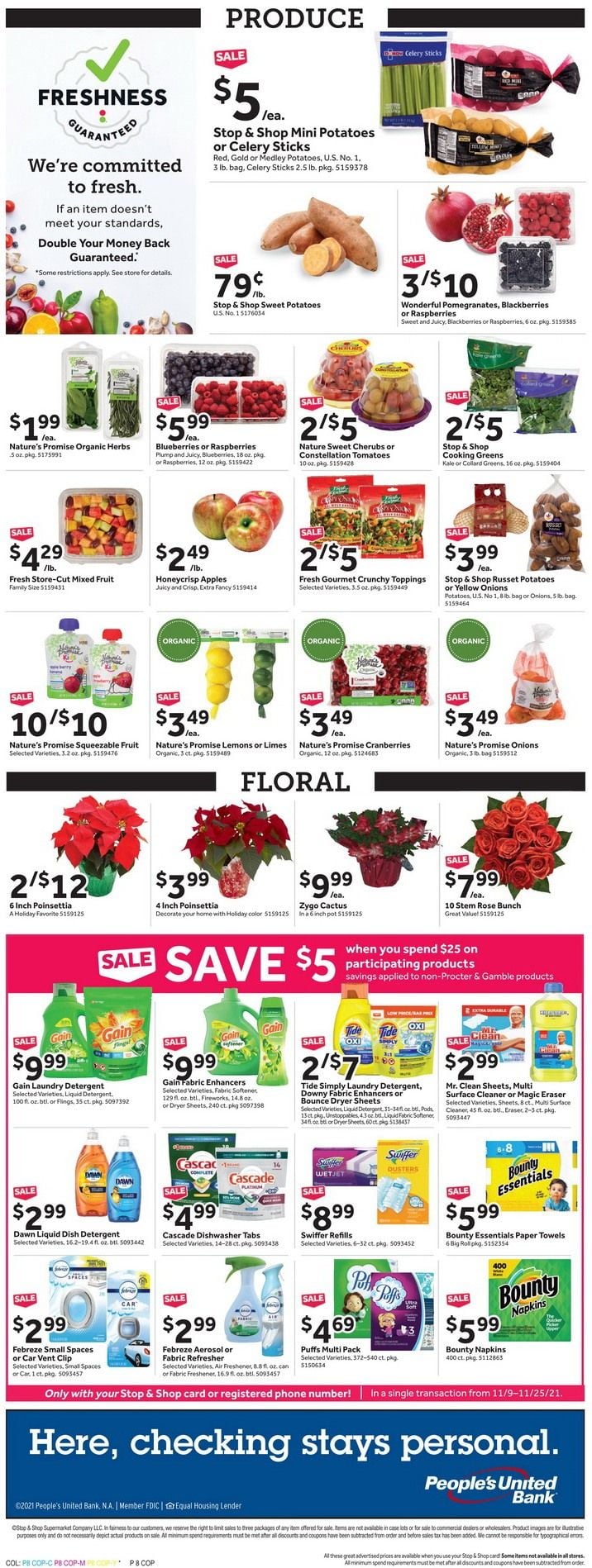 Stop & Shop Weekly Ad Nov 19 – Nov 25, 2021 (Thanks-for-Giving ...