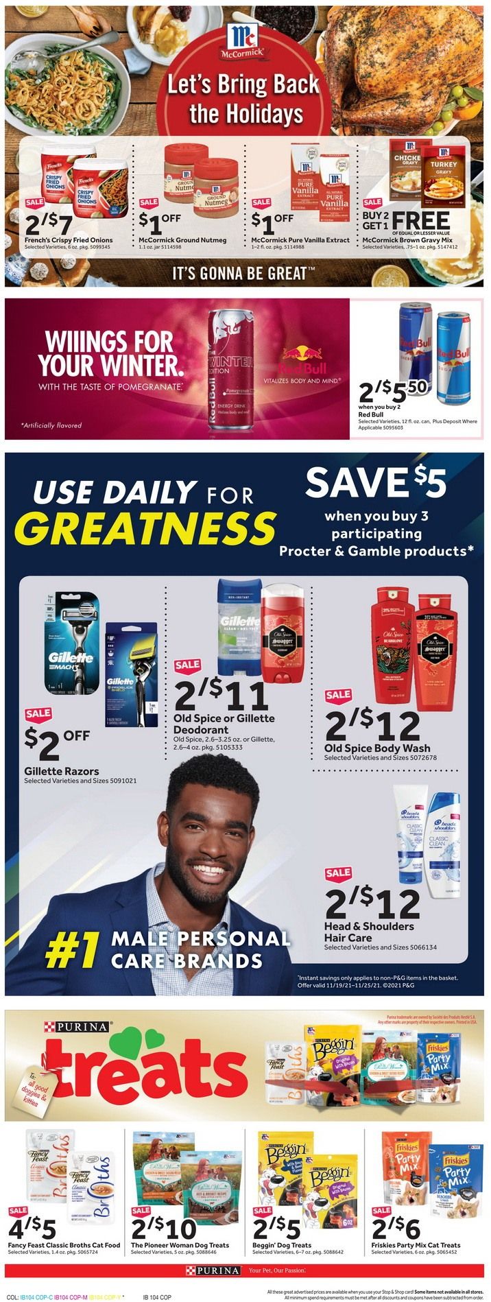 Stop & Shop Weekly Ad Nov 19 – Nov 25, 2021 (Thanks-for-Giving ...