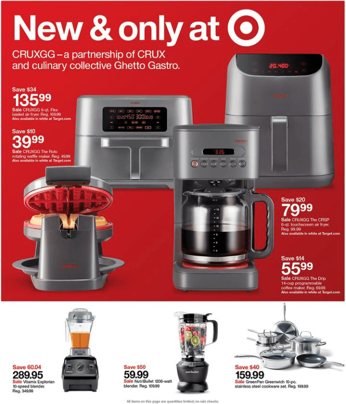 Target Black Friday Sale Nov 25 – Nov 27, 2021