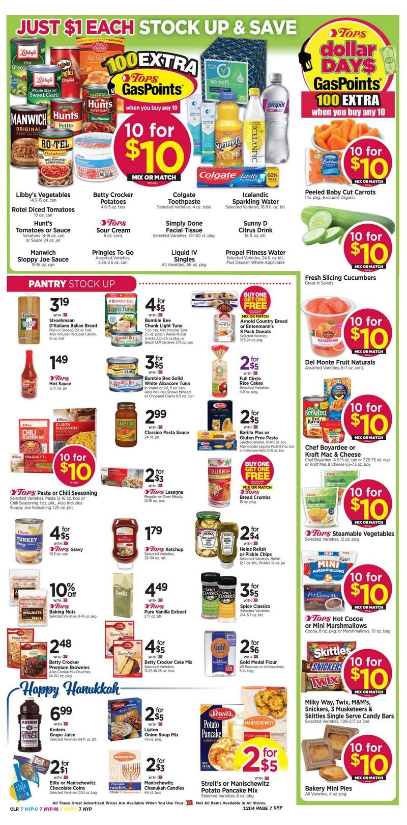 Tops Weekly Ad Nov 28 – Dec 04, 2021