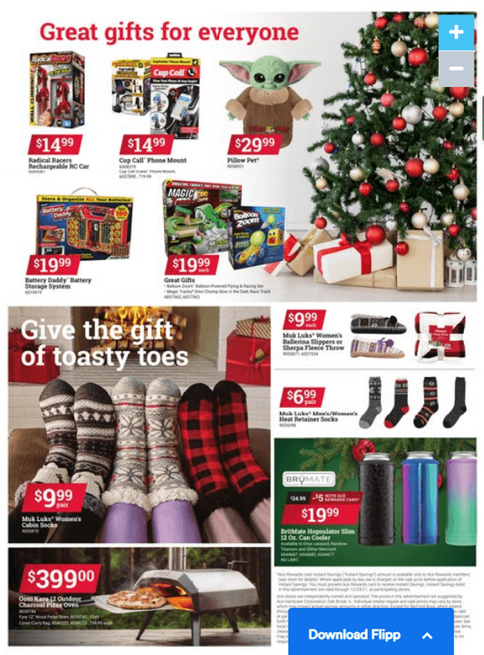 ACE Hardware Weekly Ad Dec 10 – Dec 24, 2021