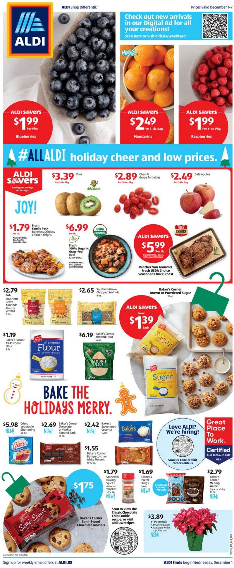 ALDI Weekly Ad Dec 01 – Dec 07, 2021