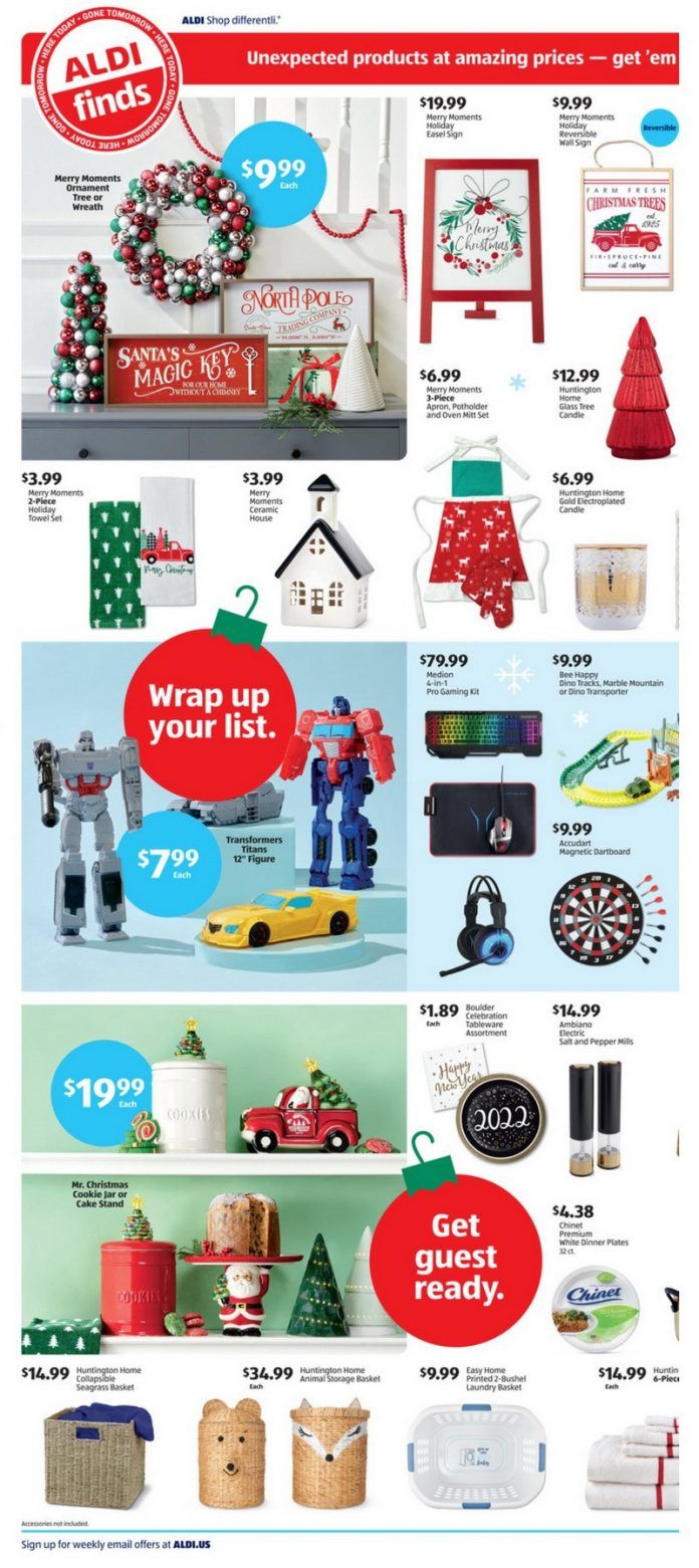 ALDI Weekly Ad Dec 15 – Dec 21, 2021