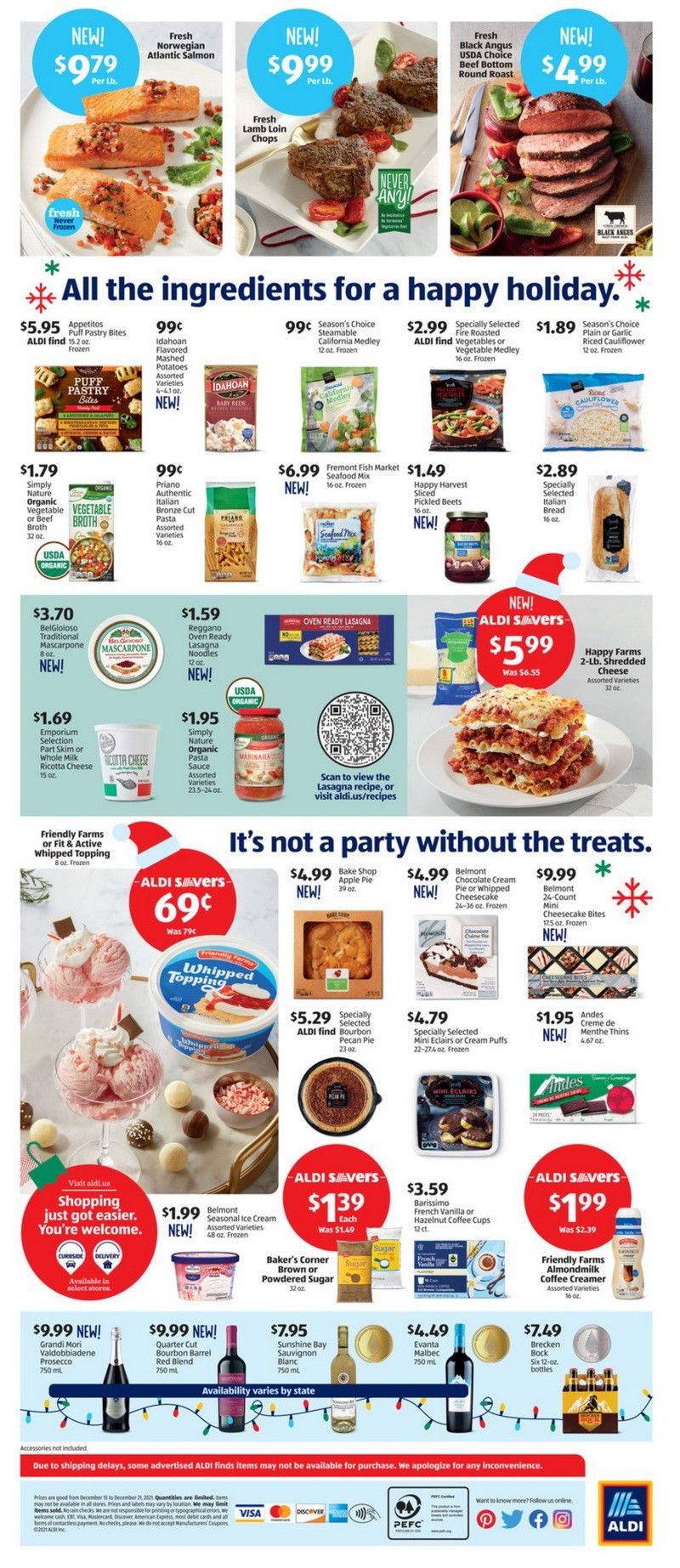 ALDI Weekly Ad Dec 15 – Dec 21, 2021
