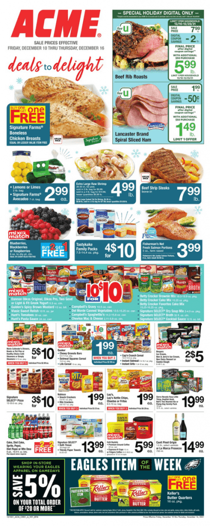 ACME Weekly Ad Dec 10 – Dec 16, 2021