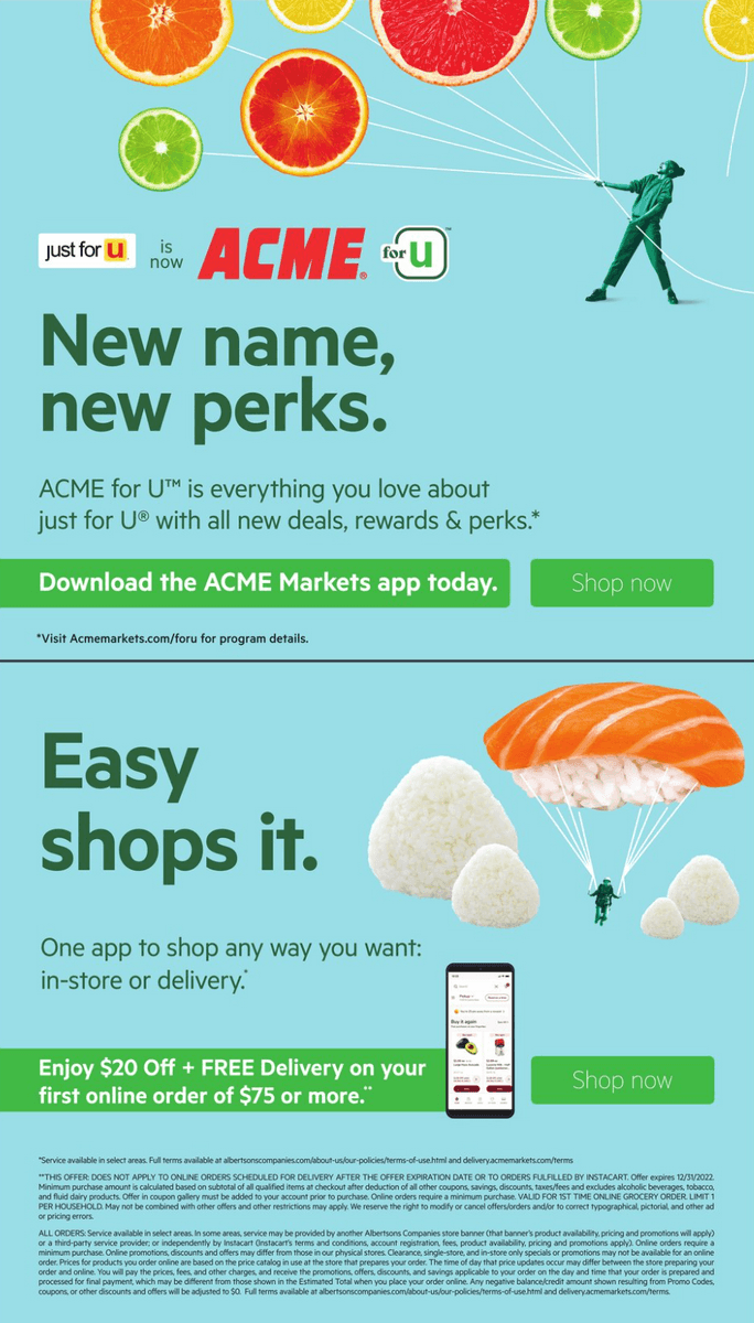 ACME Weekly Ad Dec 10 – Dec 16, 2021