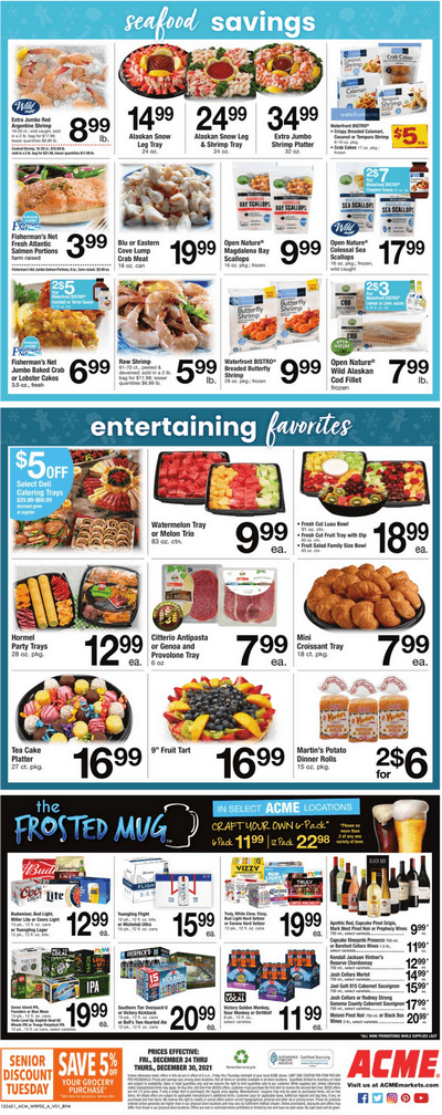 ACME Weekly Ad Dec 24 – Dec 30, 2021