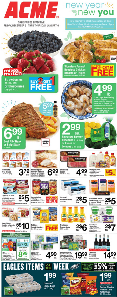 ACME Weekly Ad Dec 31, 2021 – Jan 06, 2022