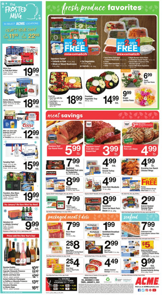 ACME Weekly Ad Dec 31, 2021 – Jan 06, 2022