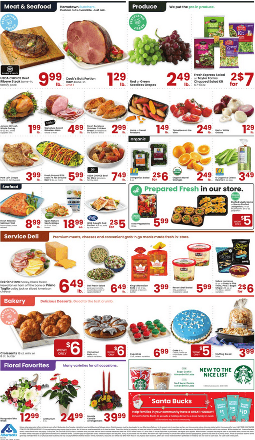 Albertsons Weekly Ad Dec 15 – Dec 24, 2021 (Christmas Promotion Included)