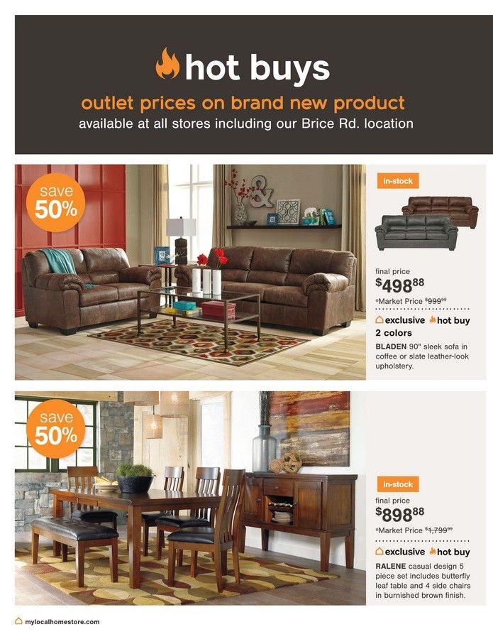 Ashley Furniture Home Holiday Flyer Sale