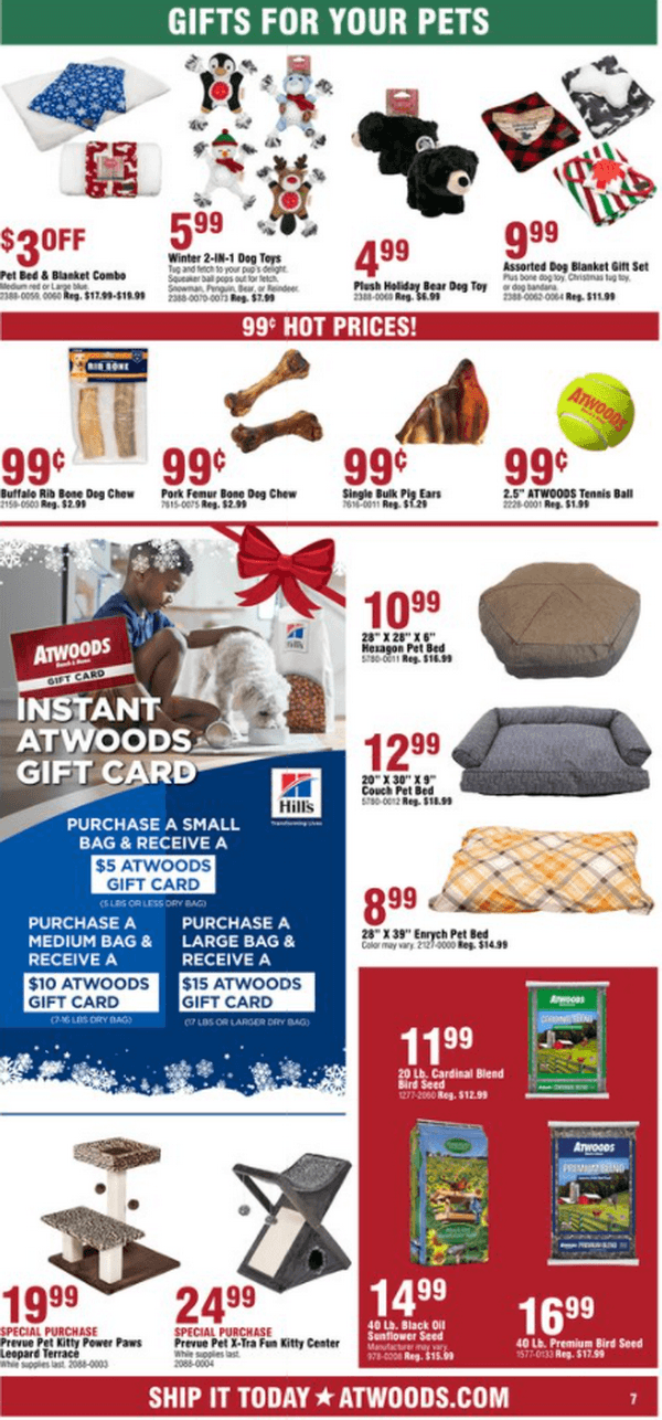 Atwoods Weekly Ad Dec 08 – Dec 12, 2021