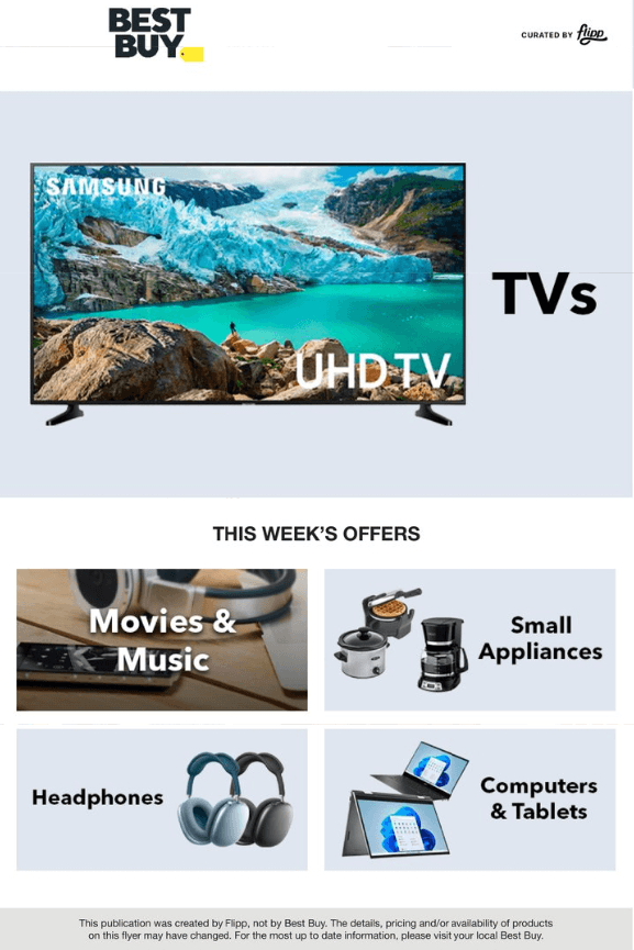 Best Buy Weekly Ad Dec 06 – Dec 13, 2021