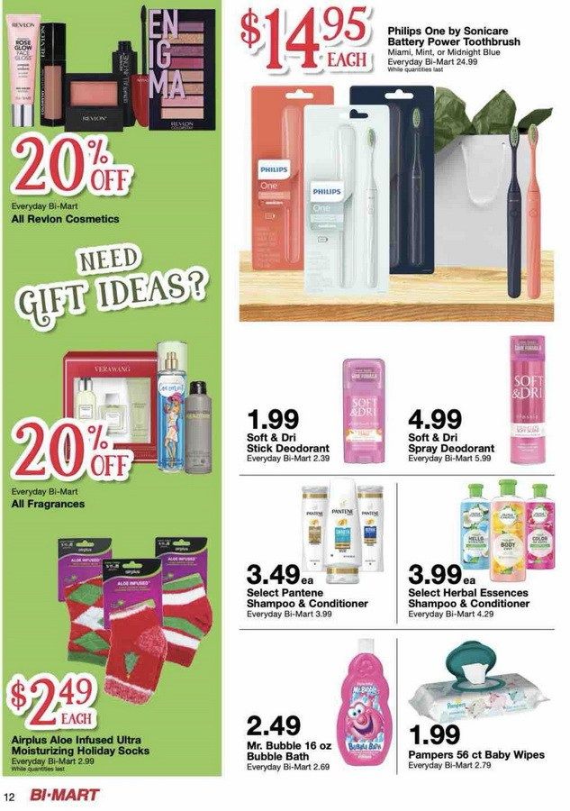 Bi-Mart Weekly Ad Dec 15 – Dec 24, 2021 (Christmas Promotion Included)