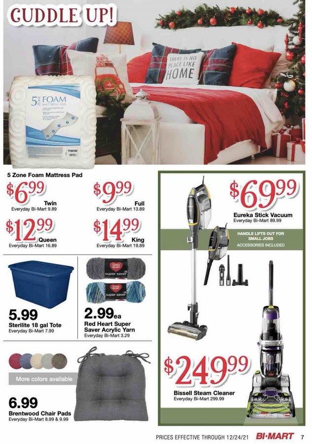 Bi-Mart Weekly Ad Dec 15 – Dec 24, 2021 (Christmas Promotion Included)
