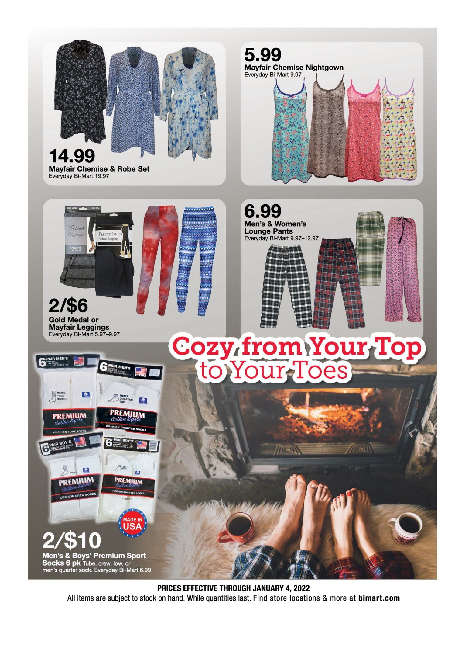 Bi-Mart Cyber Week Ad Dec 26, 2021 – Jan 04, 2022