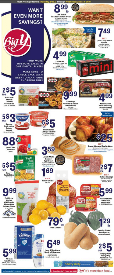 Big Y Weekly Ad Dec 01 – Dec 07, 2021