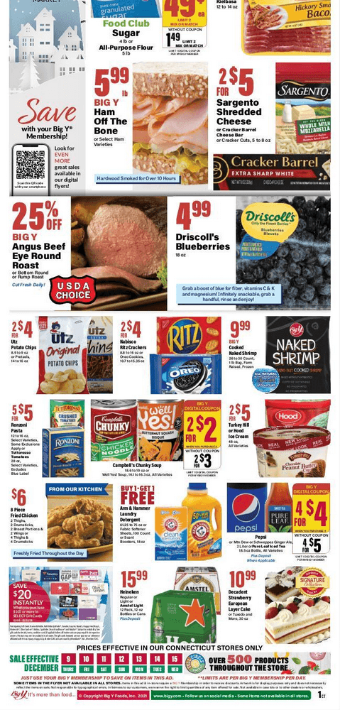 Big Y Weekly Ad Dec 09 – Dec 15, 2021
