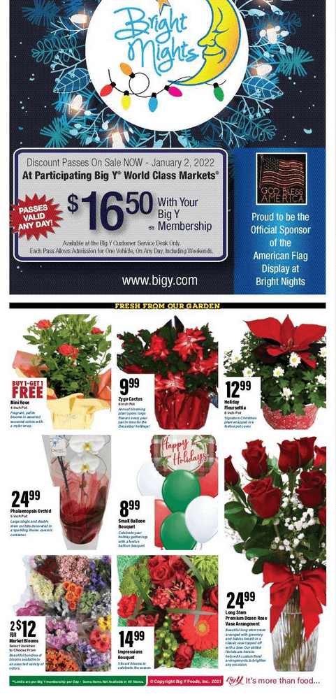 Big Y Weekly Ad Dec 09 – Dec 15, 2021