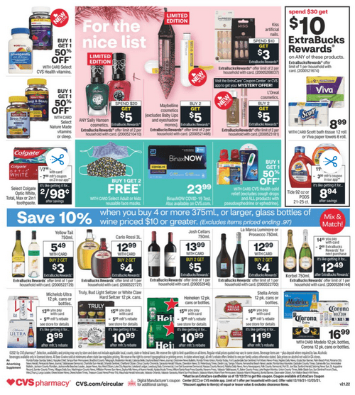 CVS Weekly Ad Dec 19 – Dec 25, 2021