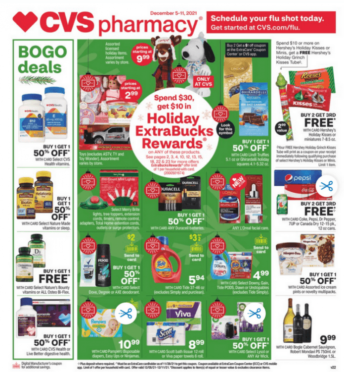 CVS Weekly Ad Dec 05 – Dec 11, 2021