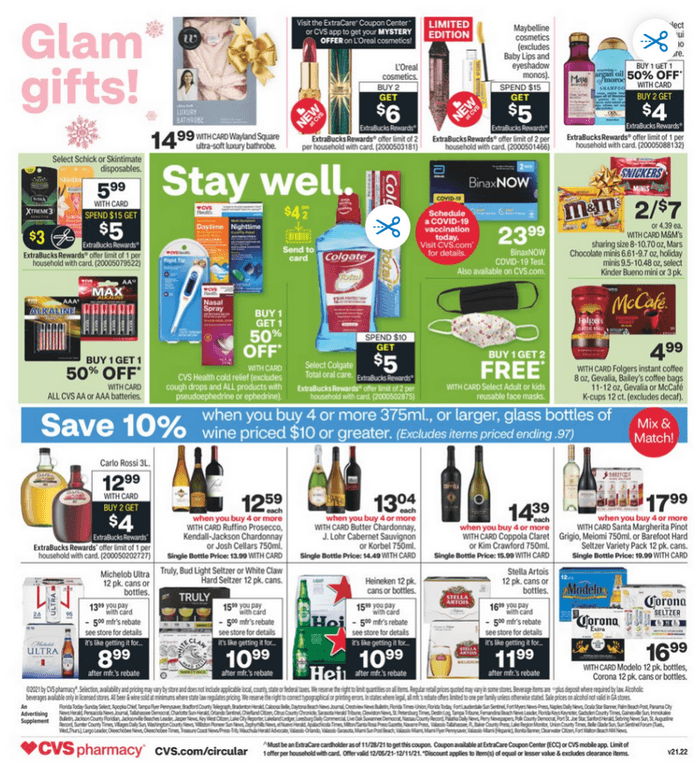 CVS Weekly Ad Dec 05 – Dec 11, 2021