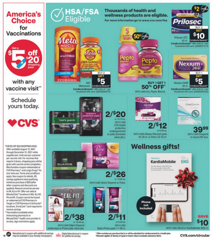 CVS Weekly Ad Dec 05 – Dec 11, 2021