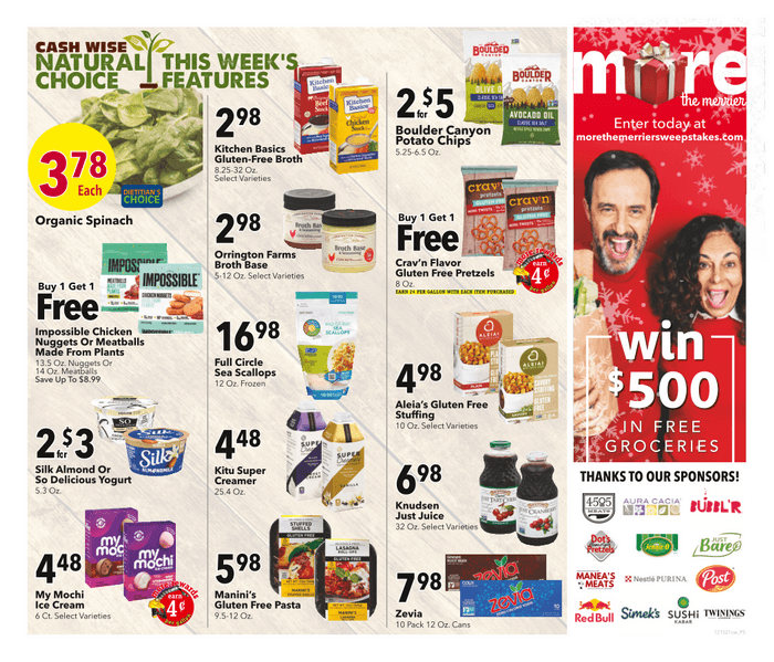 Cash Wise Weekly Ad Dec 15 – Dec 24, 2021