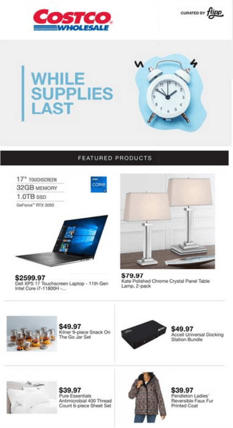 Costco Weekly Ad Dec 17 – Dec 23, 2021