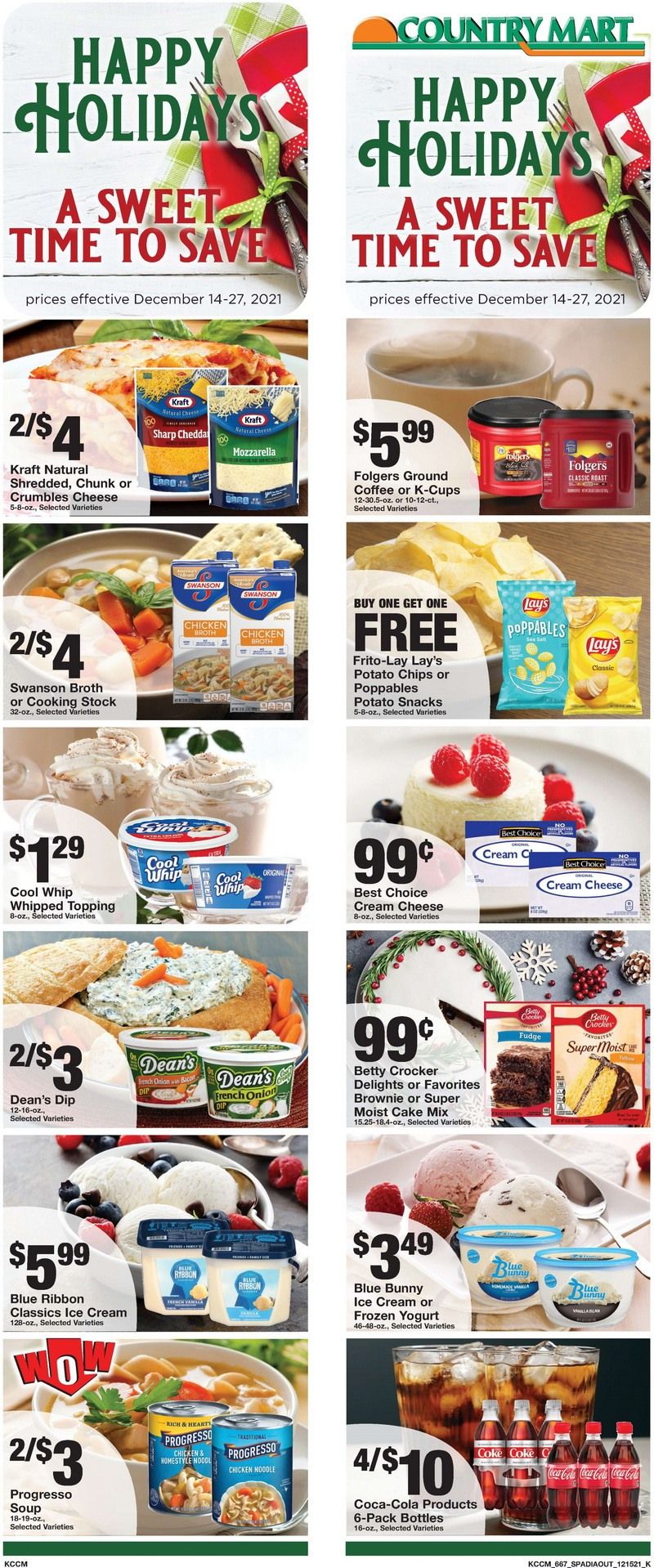 Country Mart Weekly Ad Dec 14 – Dec 20, 2021