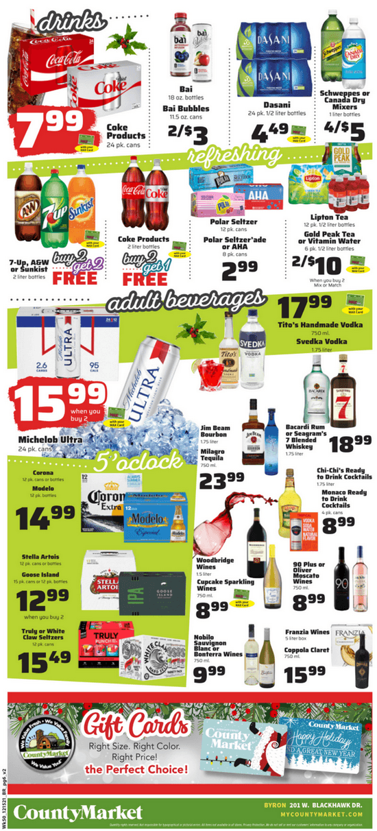 County Market Weekly Ad Dec 15 – Dec 14, 2021
