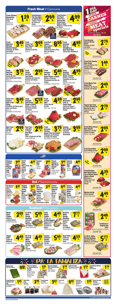 El Super Weekly Ad Dec 12 – Dec 28, 2021