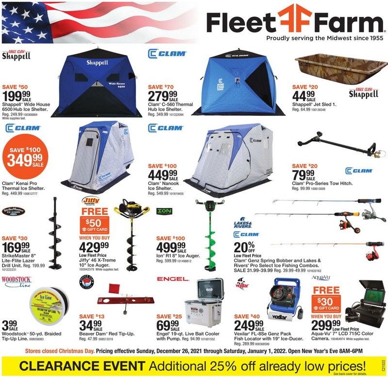 Fleet Farm Weekly Ad Dec 26 – Dec 30, 2021