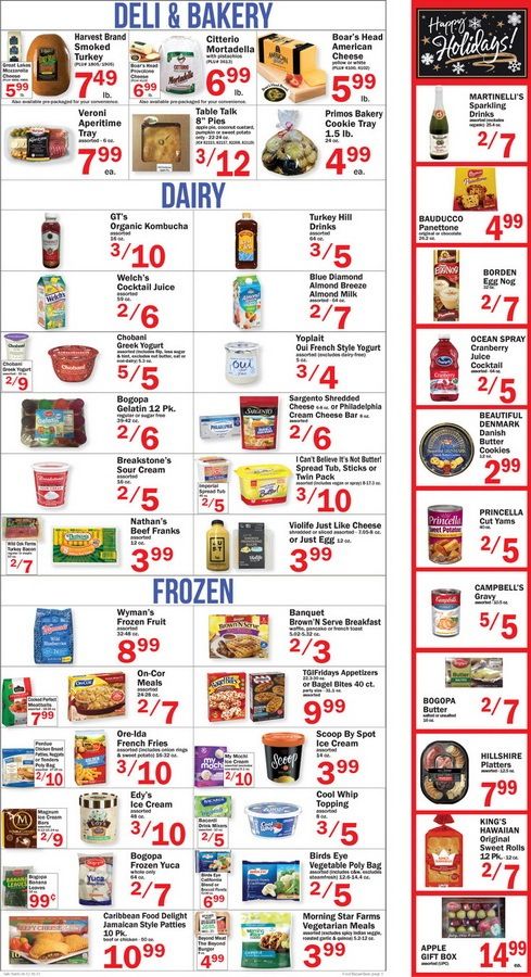 Food Bazaar Weekly Ad Dec 16 – Dec 22, 2021