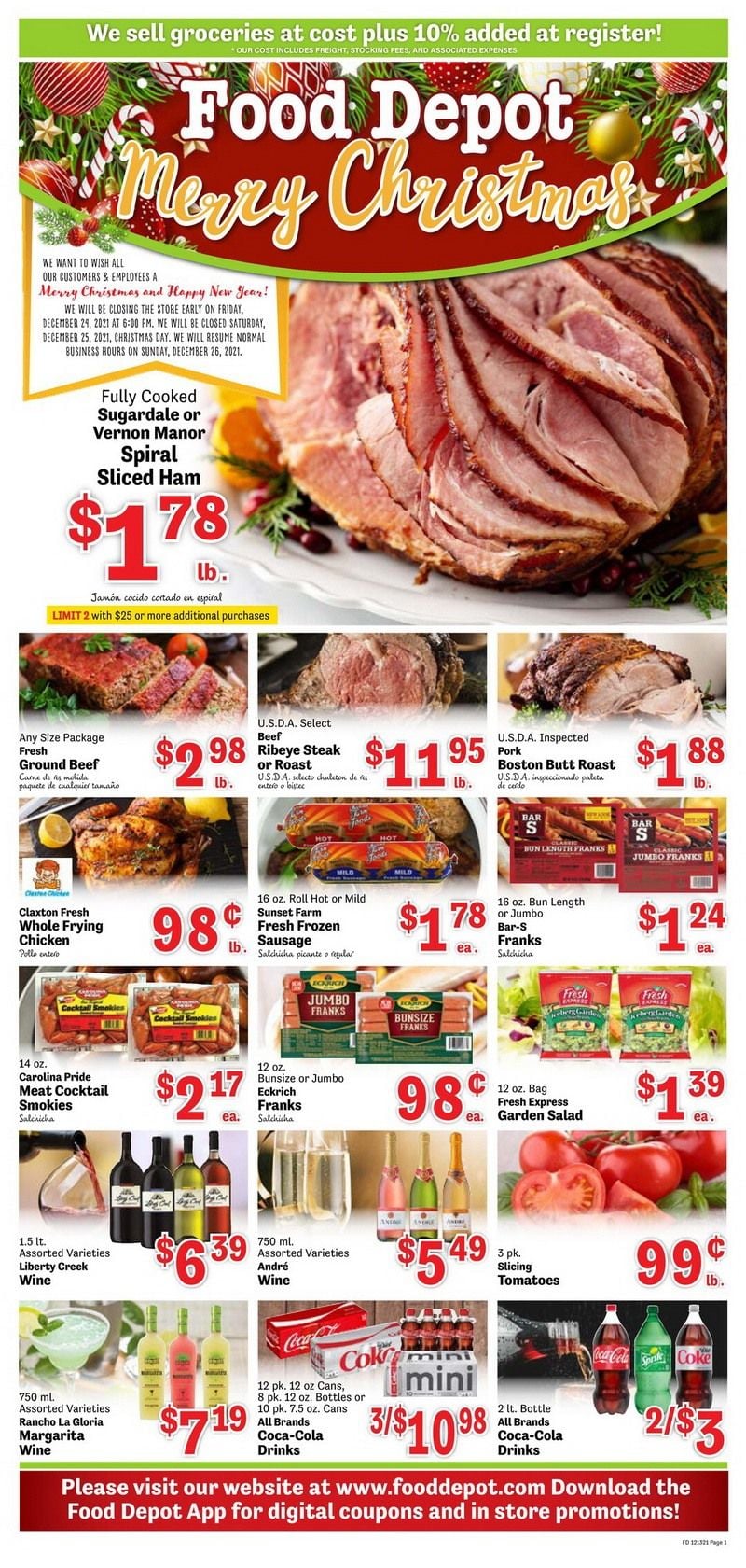 Food Depot Weekly Ad Dec 13 – Dec 26, 2021
