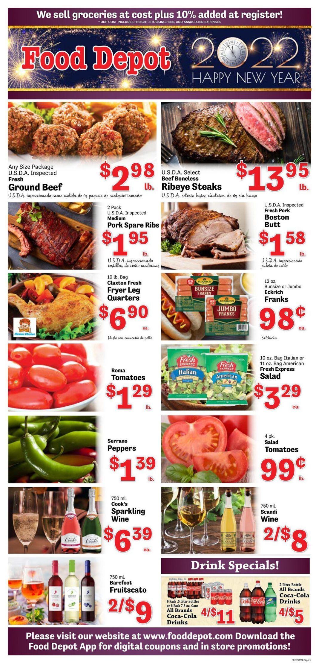Food Depot Weekly Ad Dec 27 – Jan 02, 2022