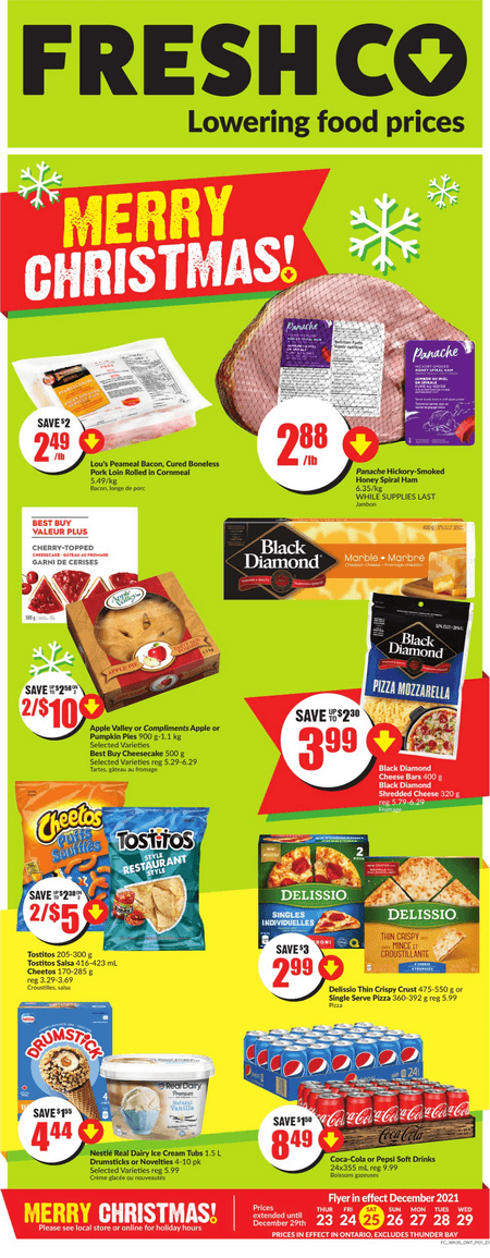 FreshCo Weekly Ad Dec 23 – Dec 29, 2021
