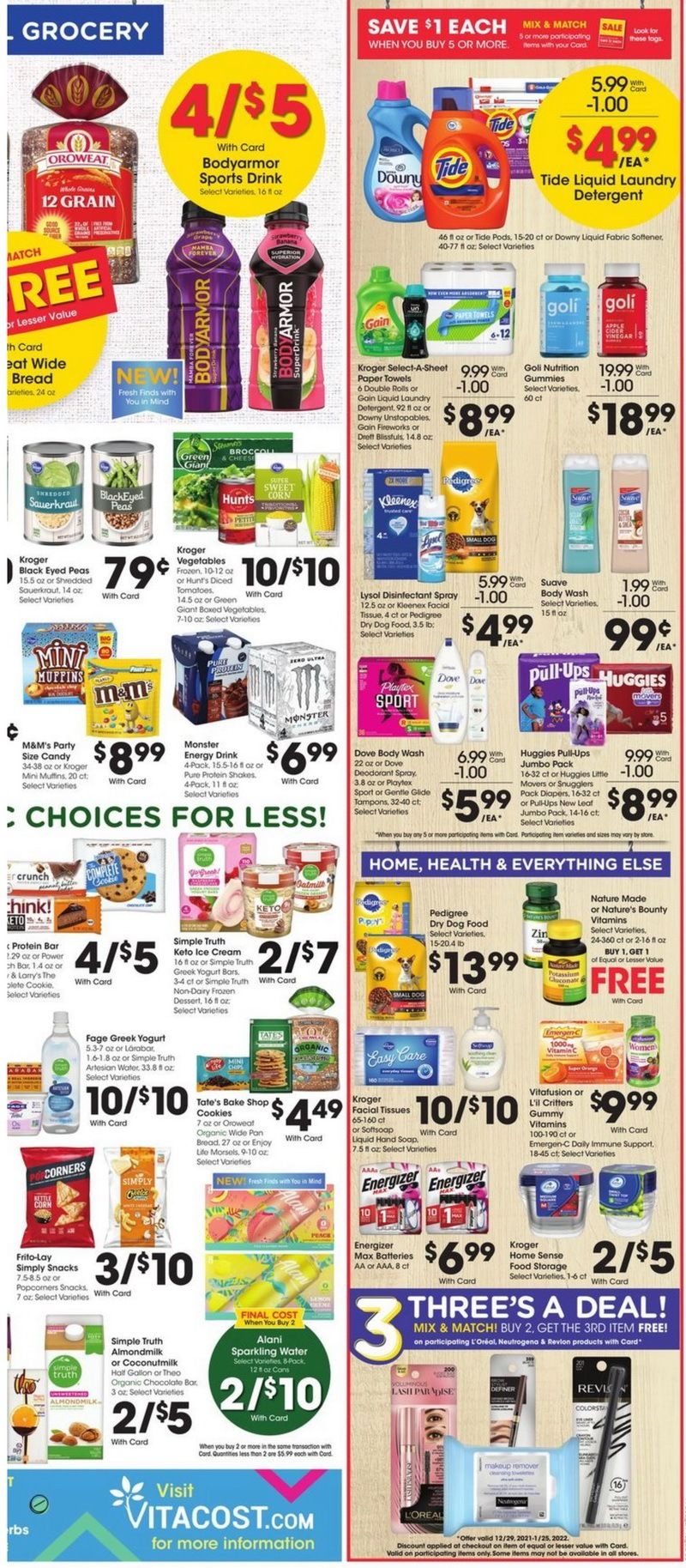 Fry's Food Weekly Ad Dec 29, 2021 – Jan 04, 2022