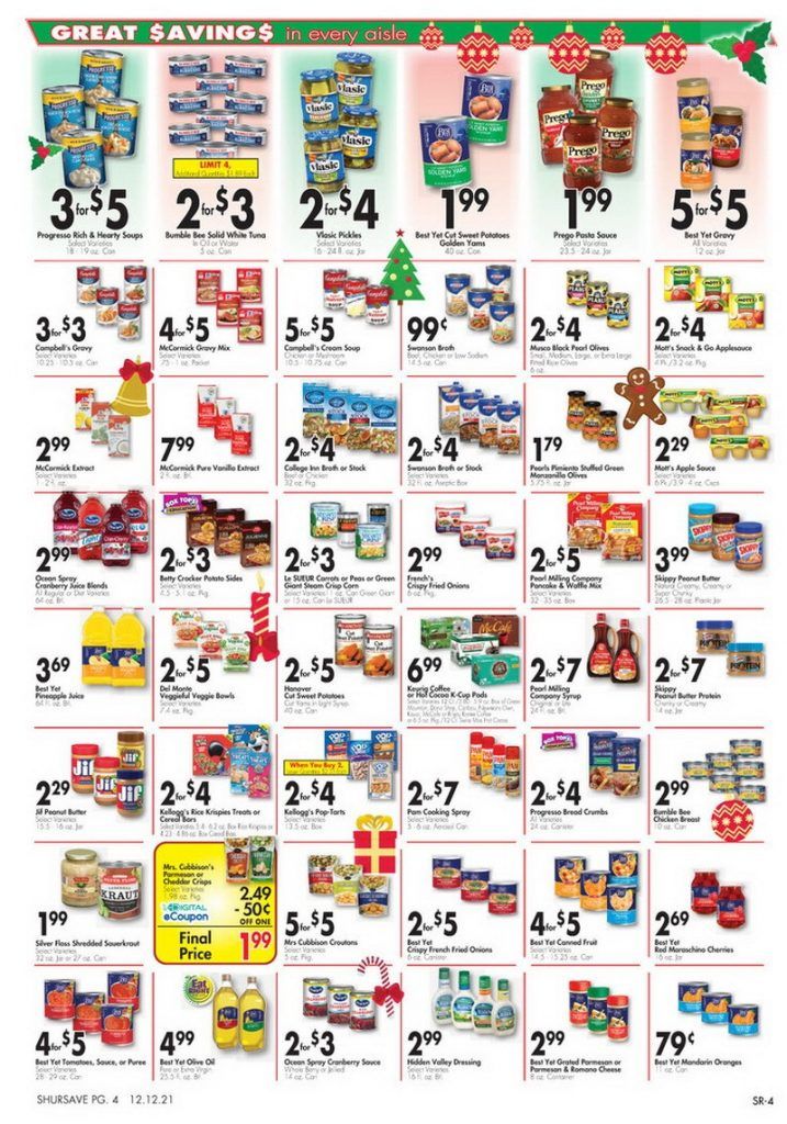Gerrity's Supermarkets Weekly Ad Dec 12 – Dec 18, 2021