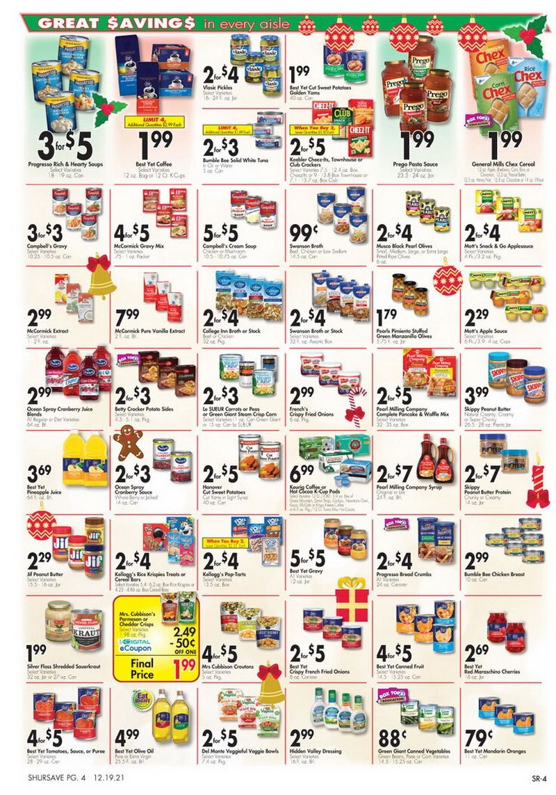 Gerrity's Supermarkets Weekly Ad Dec 19 – Dec 25, 2021