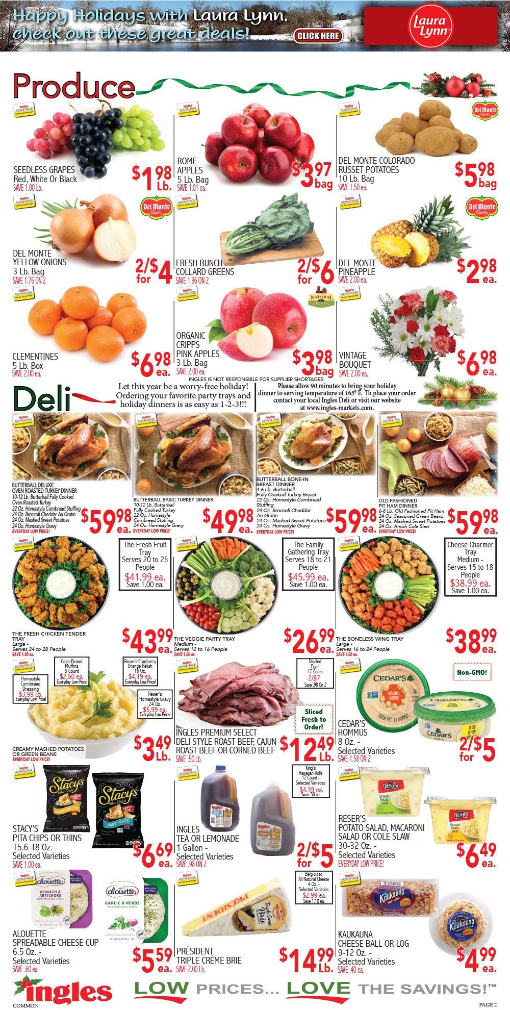 Ingles Weekly Ad Dec 15 – Dec 24, 2021
