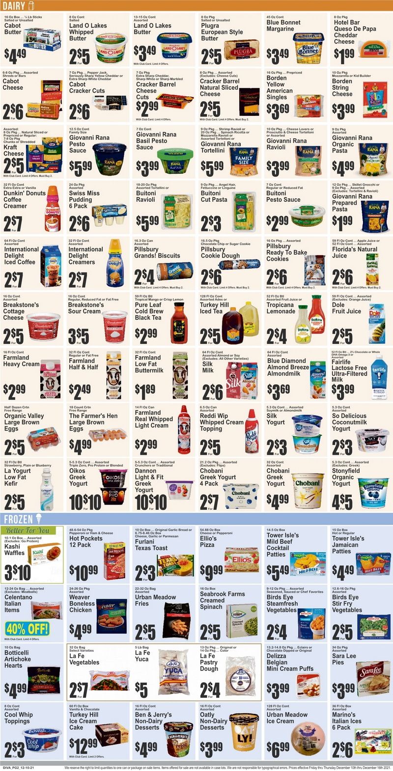 Key Food Weekly Ad Dec 10 – Dec 16, 2021