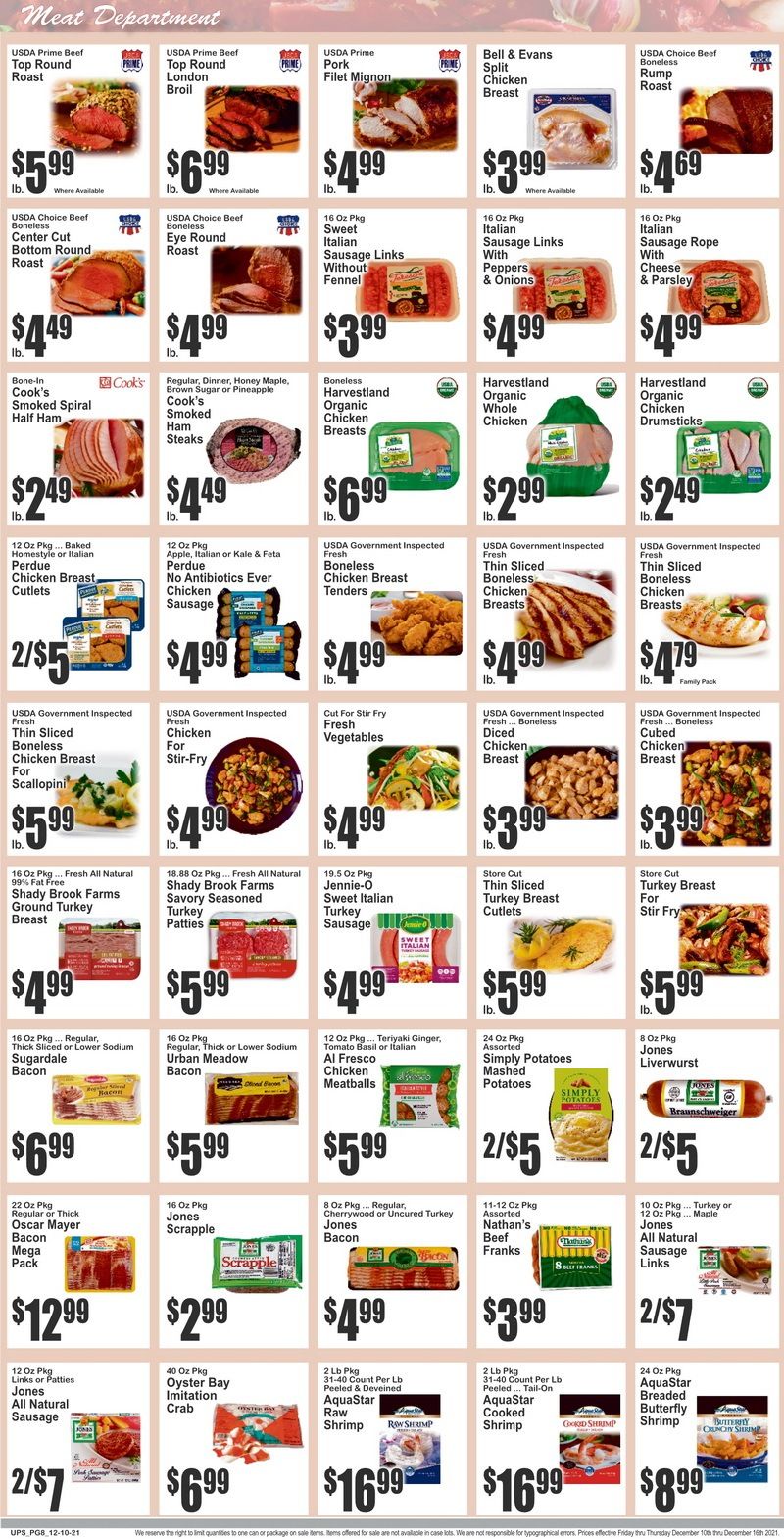 Key Food Weekly Ad Dec 10 – Dec 16, 2021