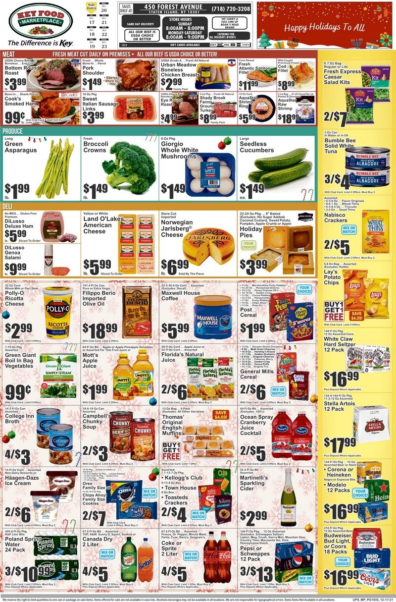 Key Food Weekly Ad Dec 17 – Dec 23, 2021 - Part 9